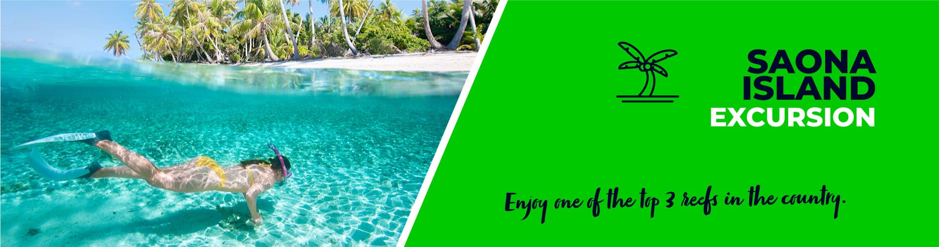 SAONA ISLAND Excursion & Tour with Dressel Divers