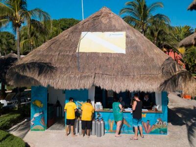 SDI & PADI Scuba diving in Playa del Carmen with Dressel